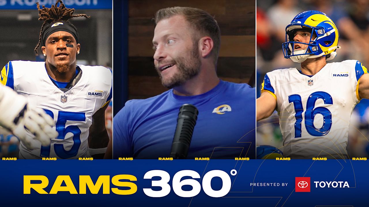 Rams 360 | Rams on the 1, head coach Sean McVay previews Chicago Bears ...