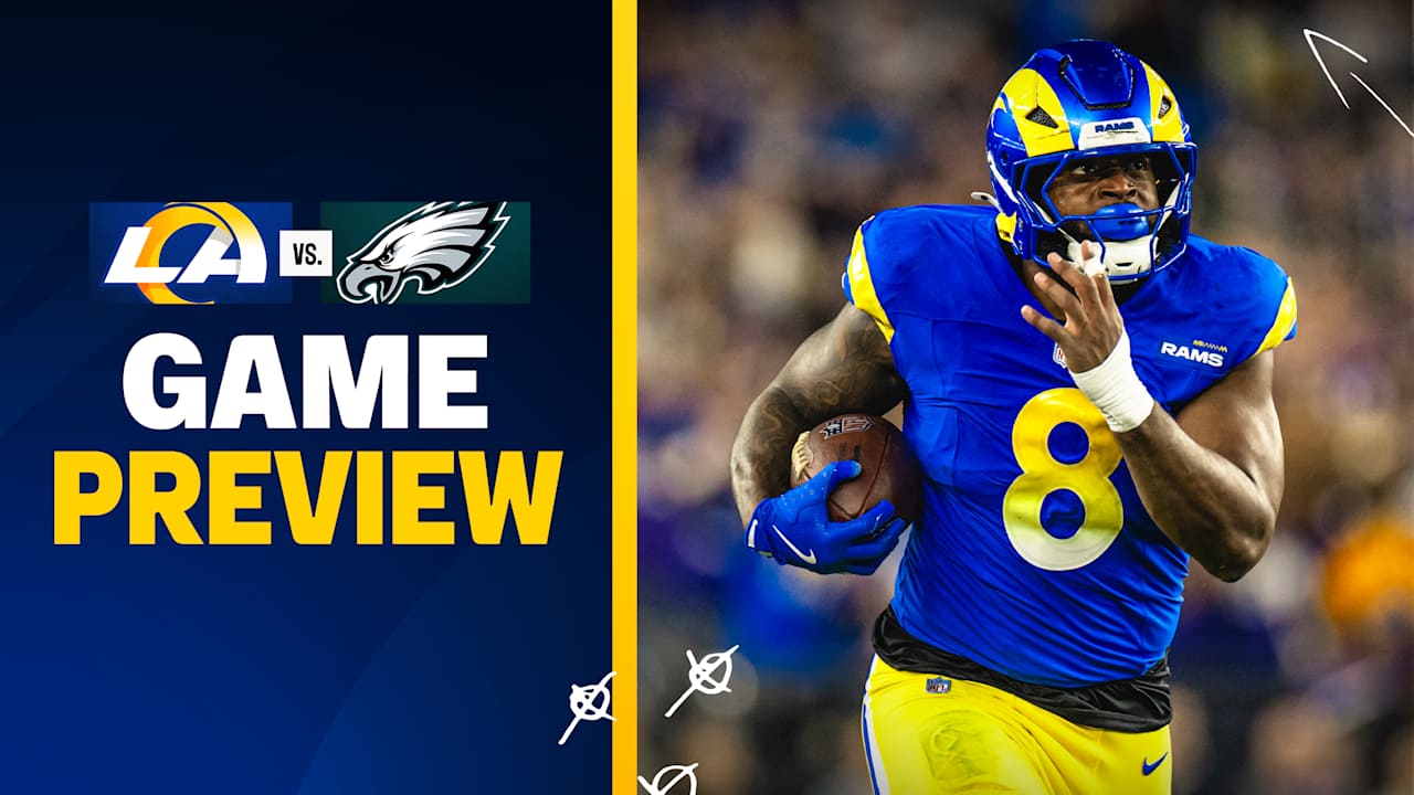 Los Angeles Rams & Philadelphia Eagles tussle in epic early season ...
