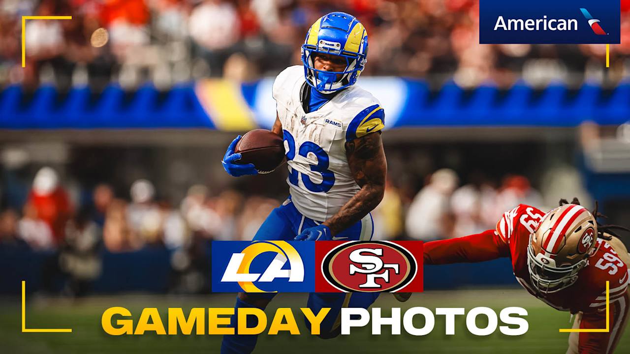 GAME PHOTOS: Rams face San Francisco 49ers for 2024 home opener at SoFi ...