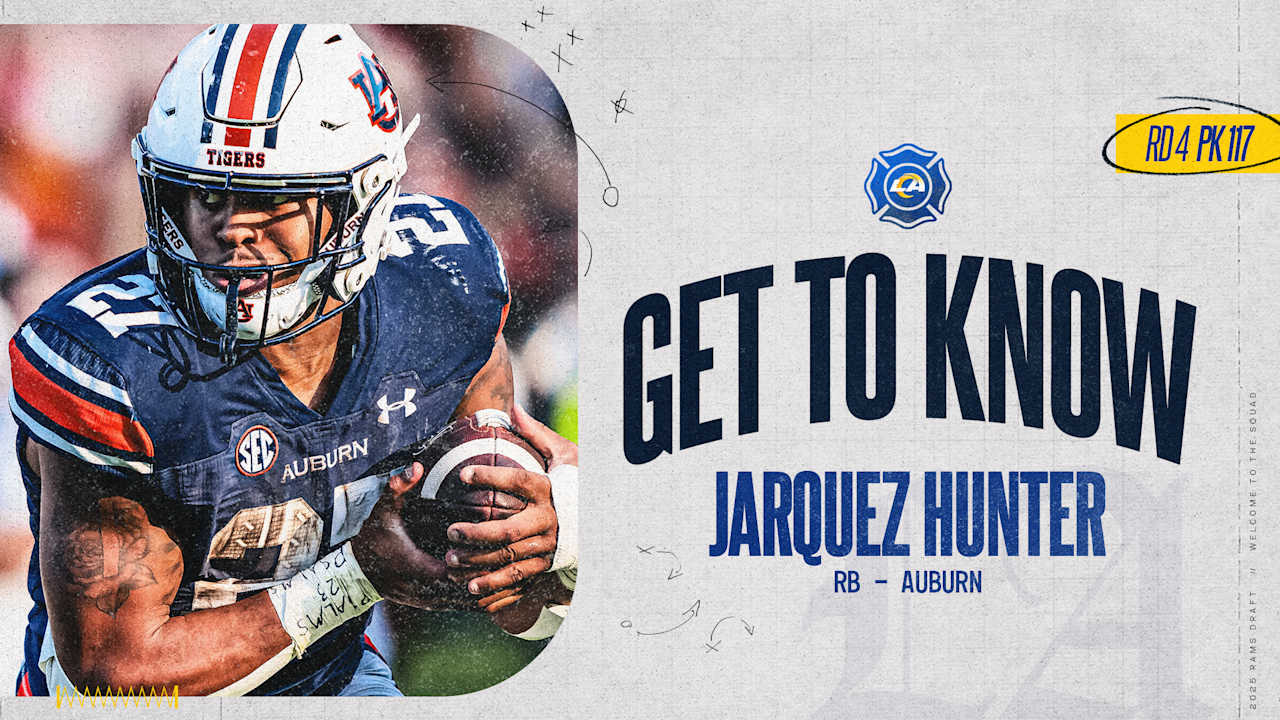 Get to know new Rams RB Jarquez Hunter | Pick 117