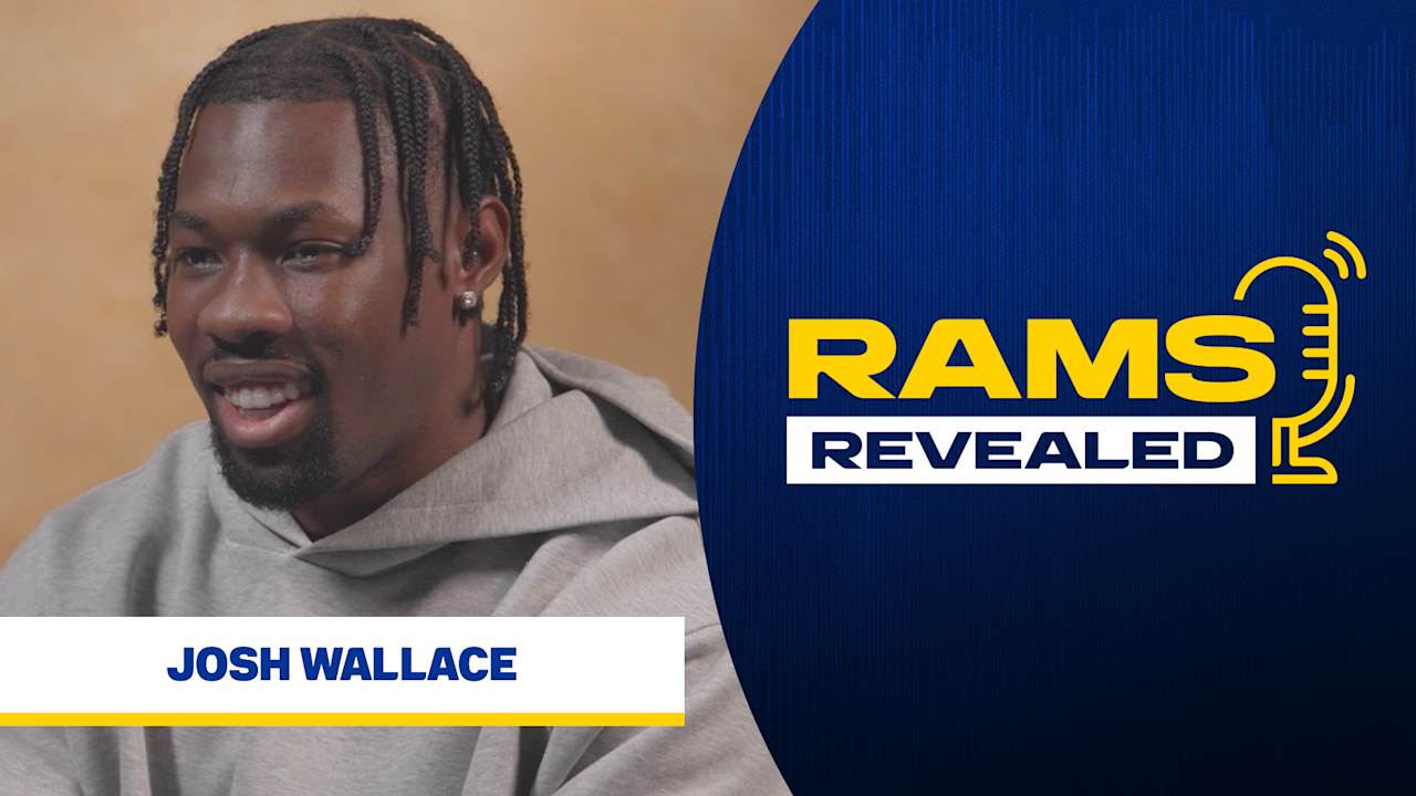 Los Angeles Rams cornerback Josh Wallace on utilizing his basketball ...