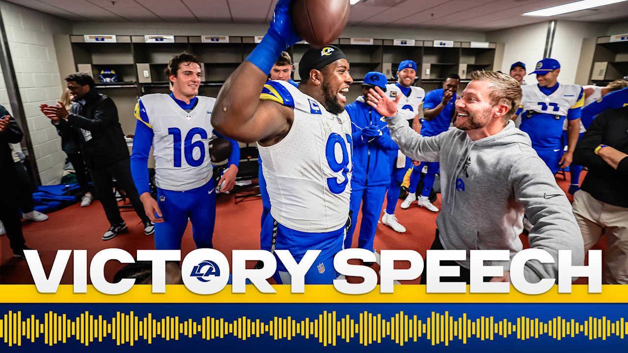 Sean McVay’s victory speech after divisional win vs. 49ers “Let’s keep working!”
