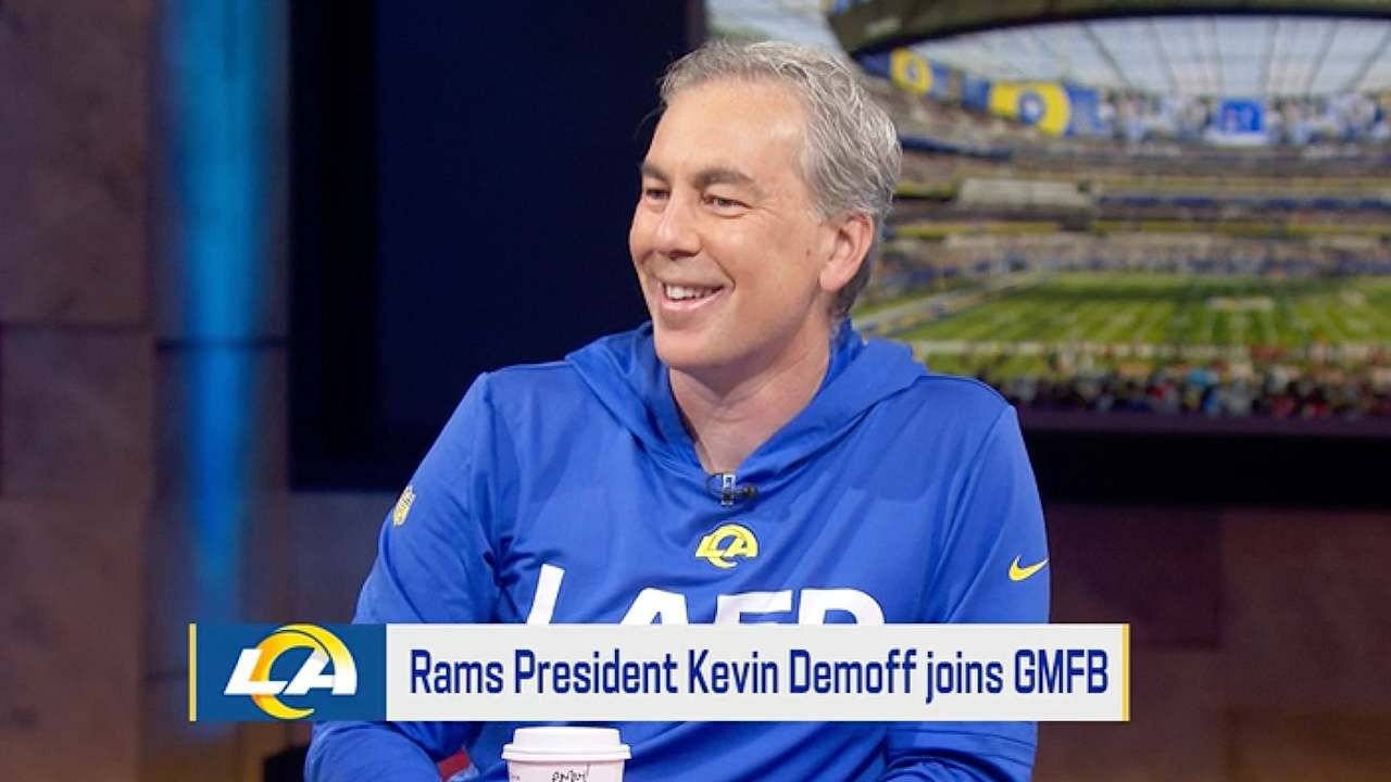 Los Angeles Rams President Kevin Demoff wakes up with "Good Morning ...