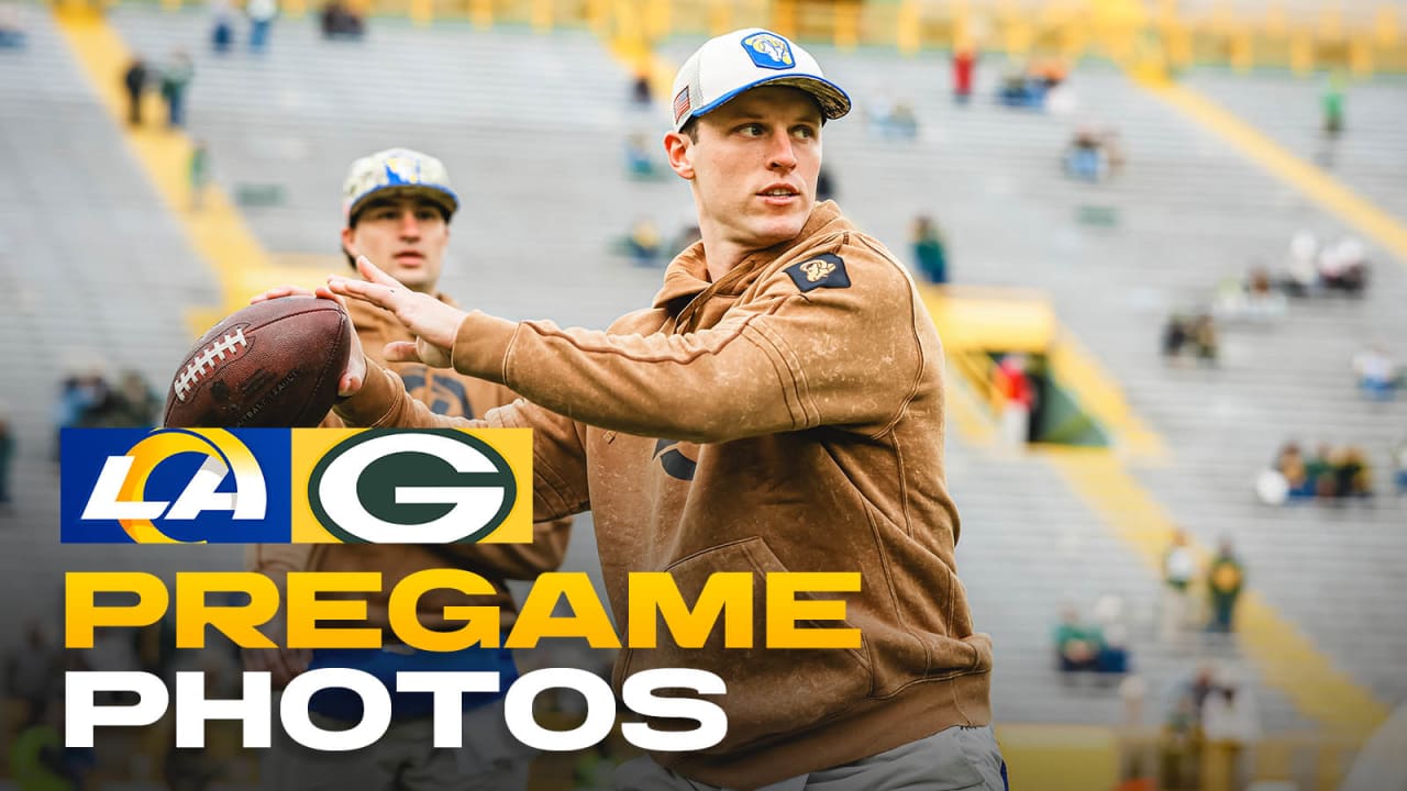 PREGAME PHOTOS: Brett Rypien, Tutu Atwell & more Rams players warm up ...