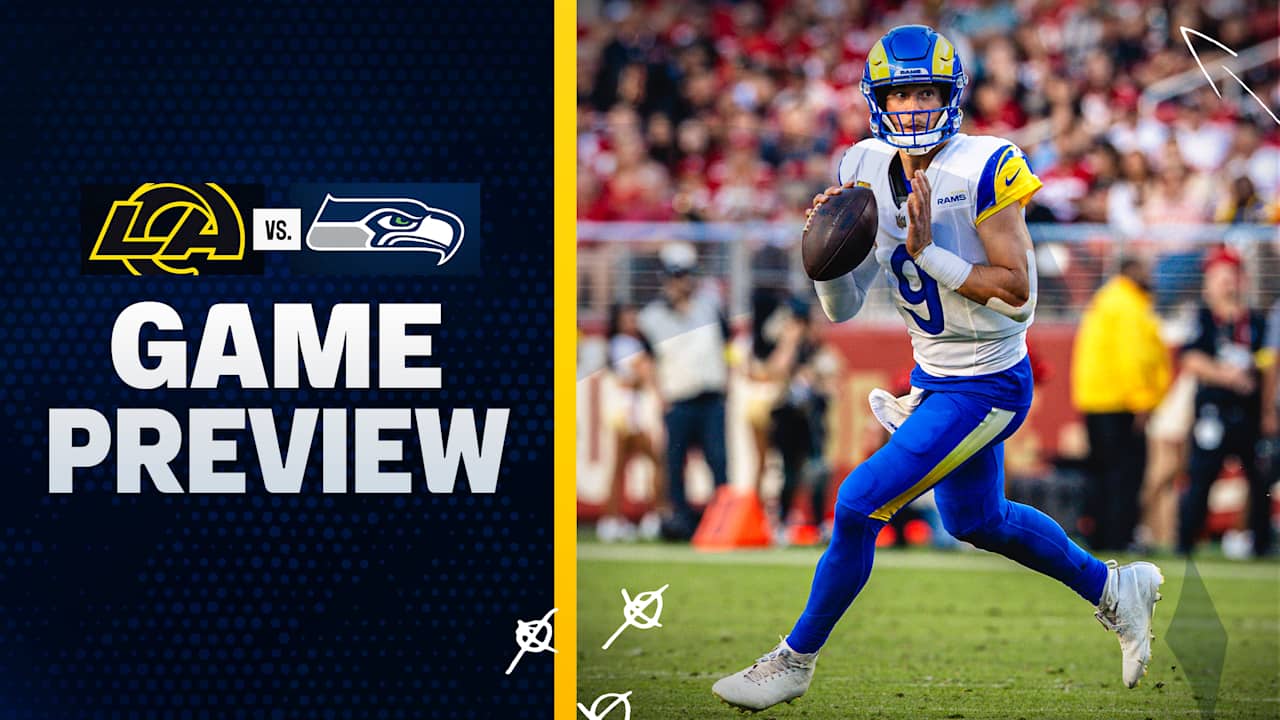 Los Angeles Rams & Seattle Seahawks clash in high-stakes division ...