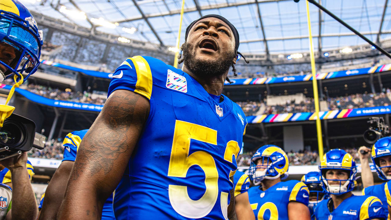 Los Angeles Rams Mic'd Up | Linebacker Ernest Jones Mic'd Up against ...