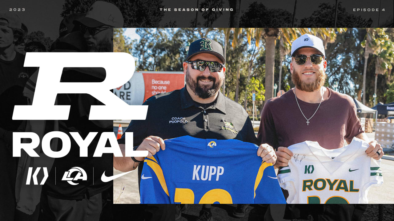 Cooper Kupp Royal Ep. 4 - Cooper Kupp surprises Royal High School ...