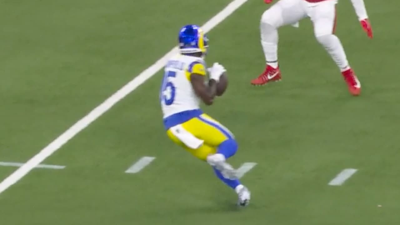 Konata Mumpfield 14-yard catch - Los Angeles Rams Highlights - Week 12 ...