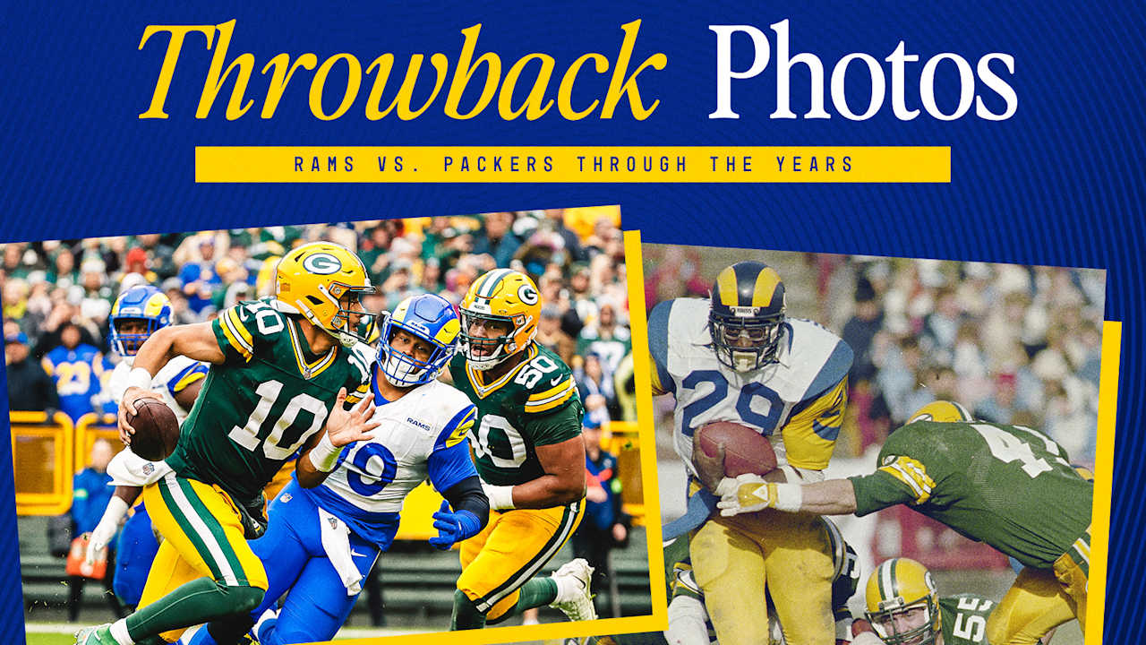 THROWBACK PHOTOS: Rams vs. Packers through the years