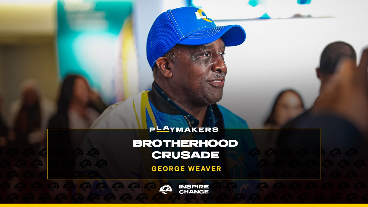 George Weaver of Brotherhood Crusade is Rams' first 'pLAymaker' honoree ...