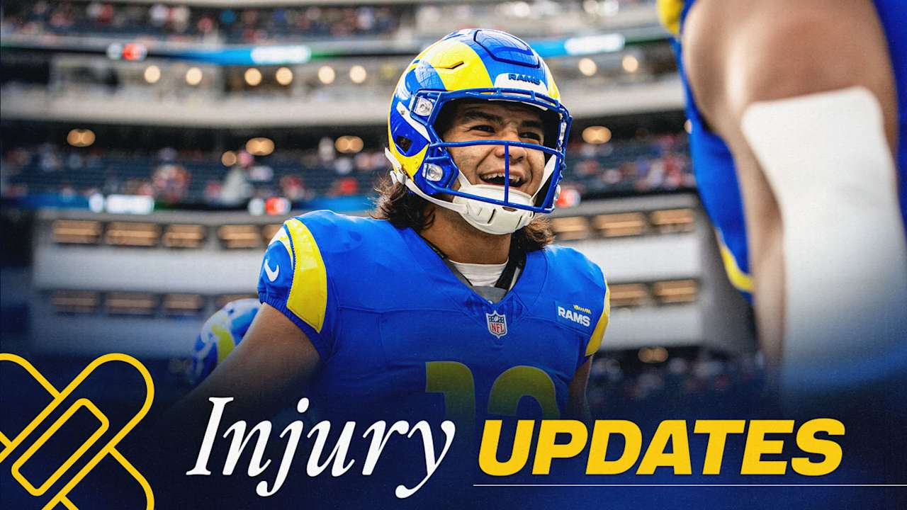 Rams Injury Updates: Wide receiver Puka Nacua (ankle) and offensive ...