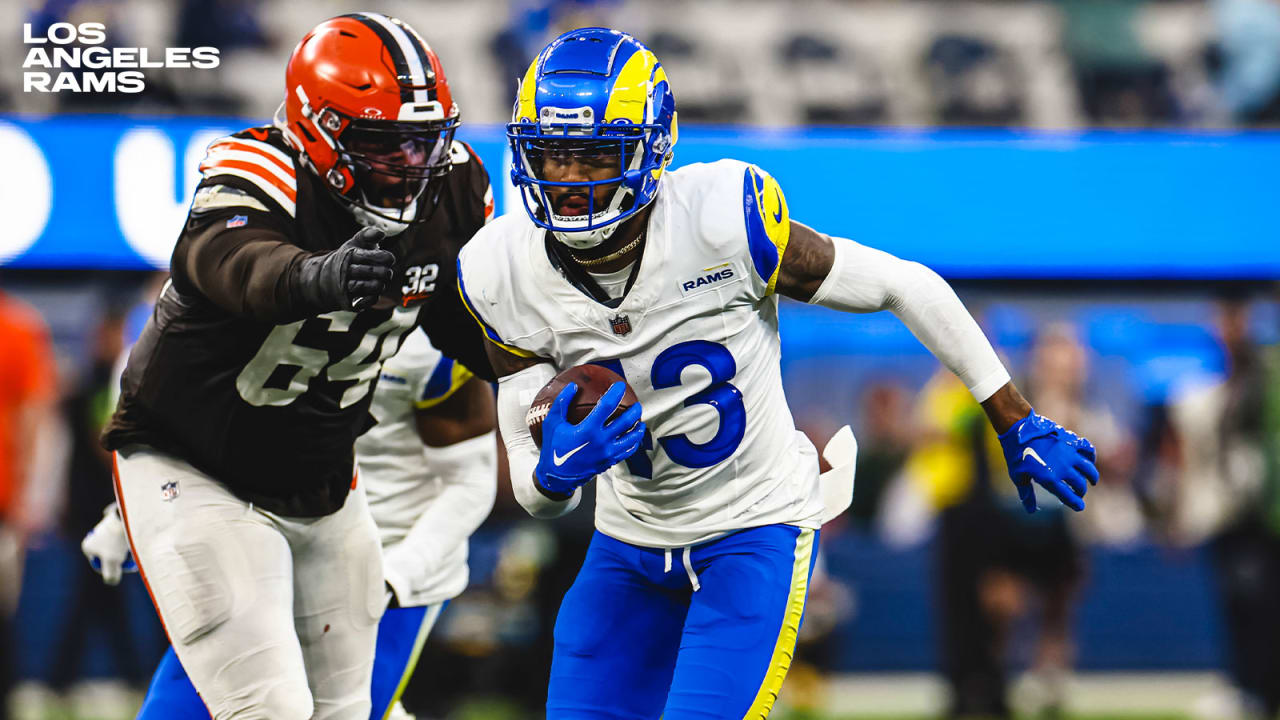 Defensive back John Johnson III's first interception of season a ...