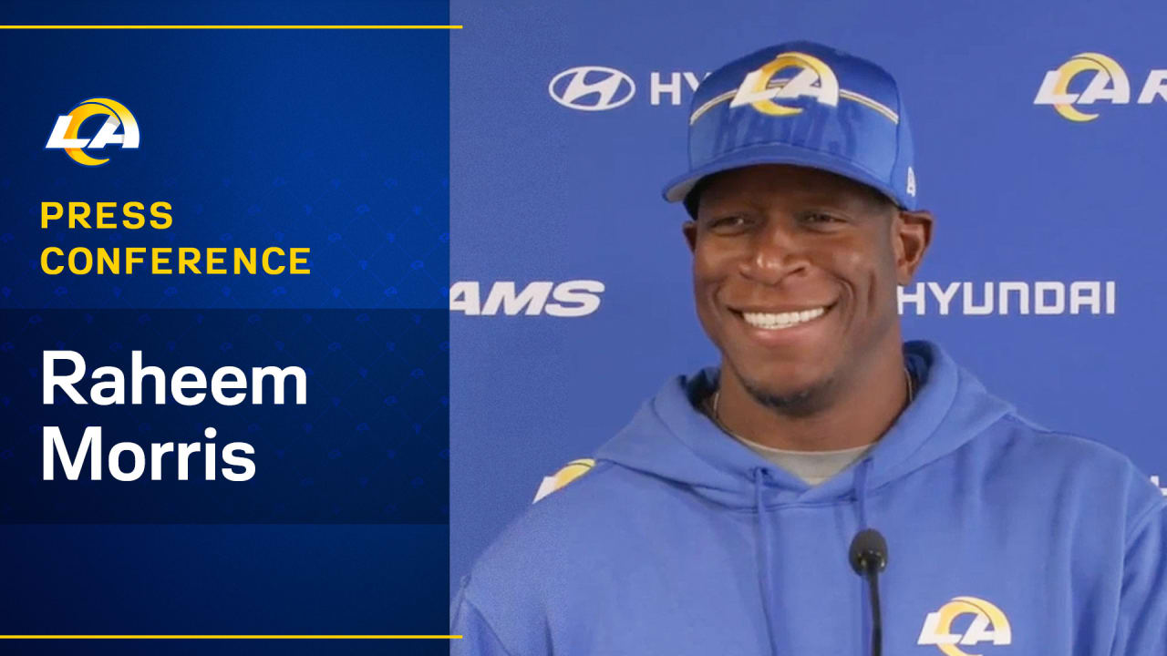 Rams defensive coordinator Raheem Morris talks defense's performance ...