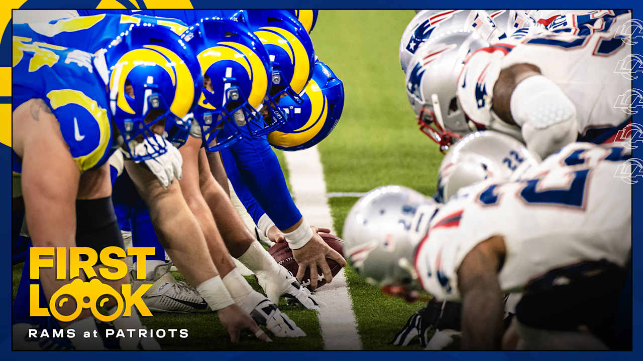 First Look: Rams head to New England for road game against Patriots ...