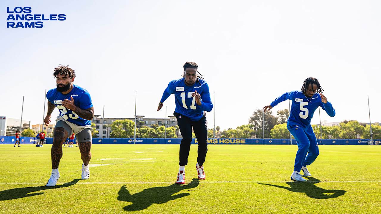 PHOTOS: Rams back in the building for Phase 1 of OTAs