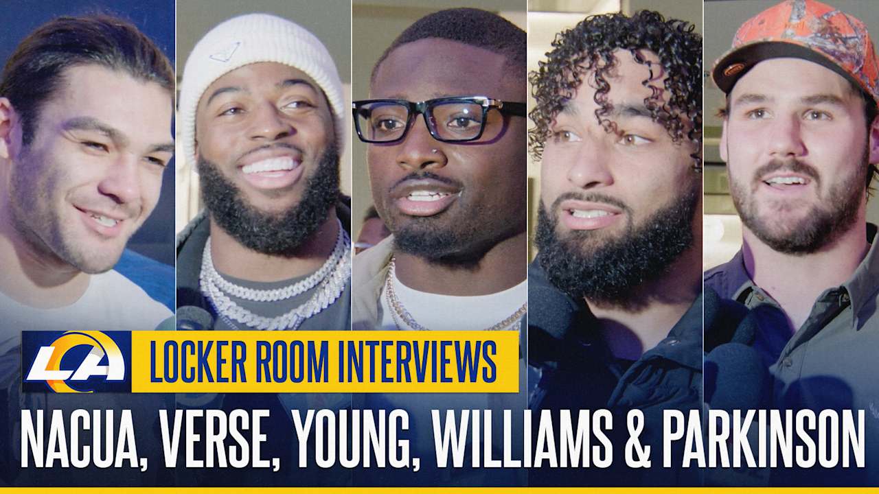 Wide receiver Puka Nacua, outside linebacker Jared Verse, outside ...