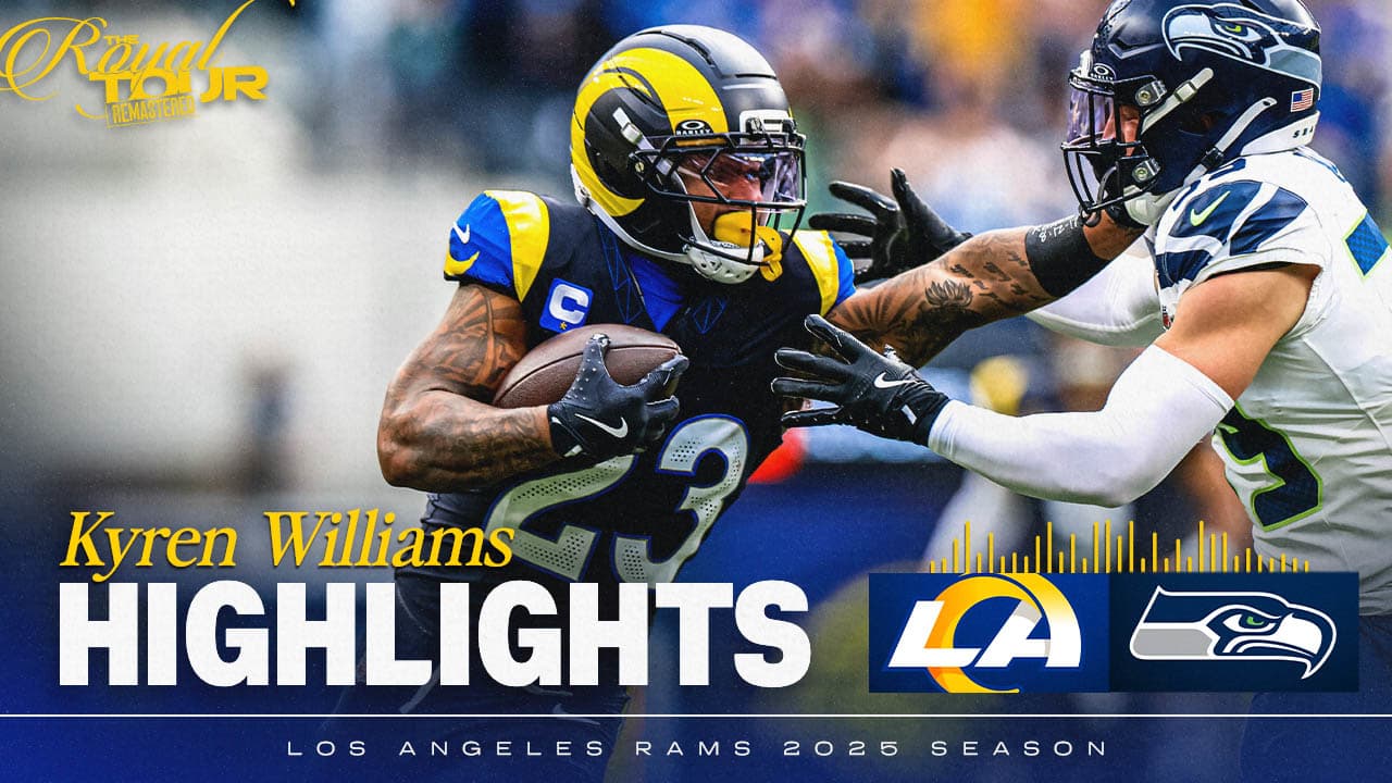 HIGHLIGHTS: Kyren Williams' best runs from Week 11 win vs. Seahawks