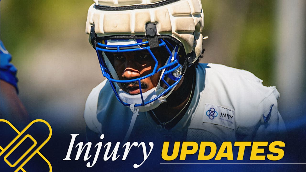 Injury Updates: Rams open wide receiver Tutu Atwell and cornerback ...