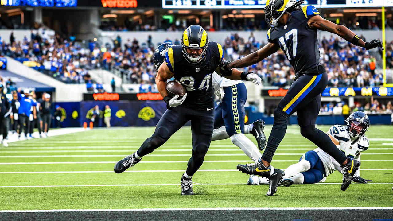 Colby Parkinson touchdown - Los Angeles Rams Highlights - Week 11 vs ...
