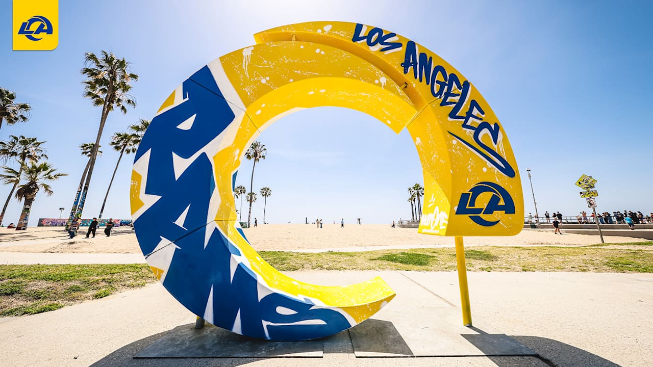 PHOTOS: Rams take over L.A.'s iconic cities to launch refreshed logo ...