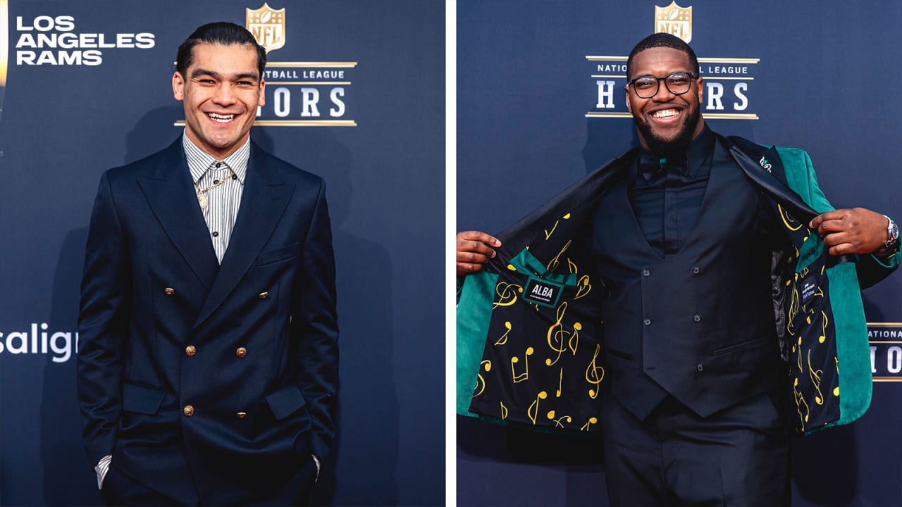 Rams wide receiver Puka Nacua and nose tackle Kobie Turner reflect on NFL honors experience ...