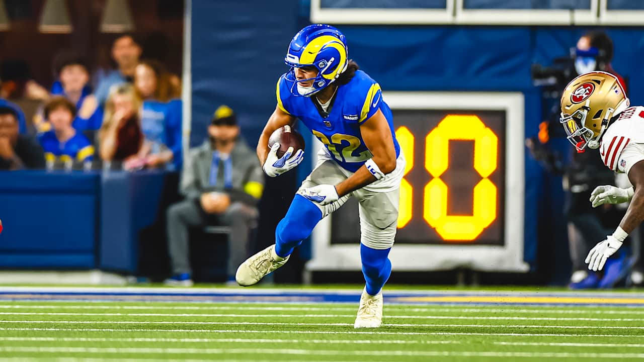 Puka Nacua 50th reception of 2025 season - Los Angeles Rams Highlights ...