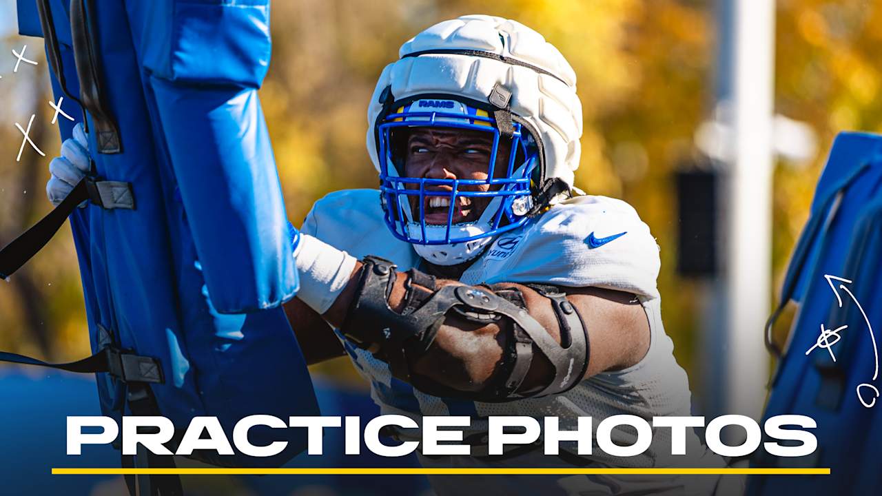 PRACTICE PHOTOS: Getting back on track | Rams practice ahead of their ...
