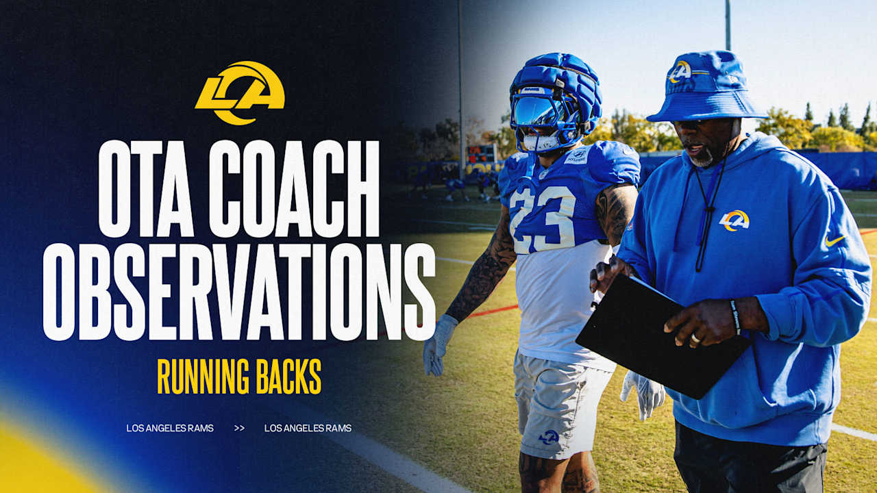 OTA Observations: Rams RBs coach Ron Gould discusses Kyren Williams ...
