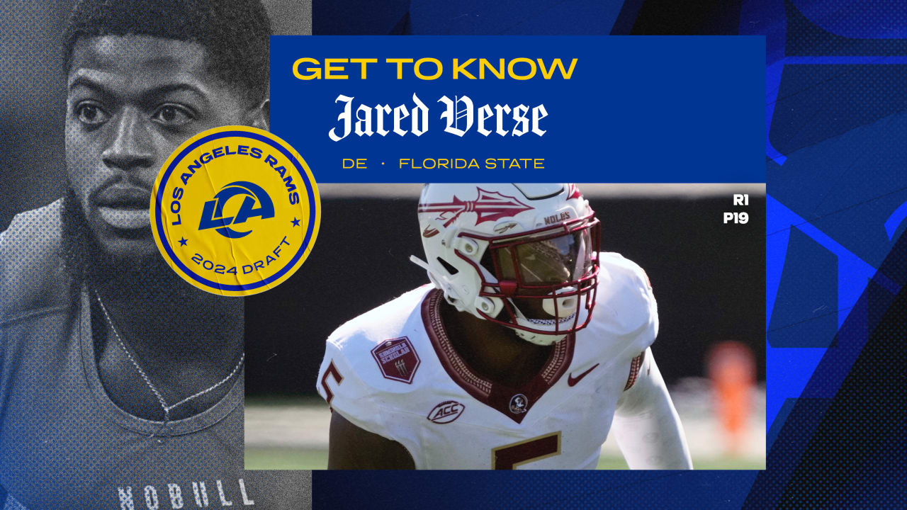 Get to know Florida State DE Jared Verse | Pick 19