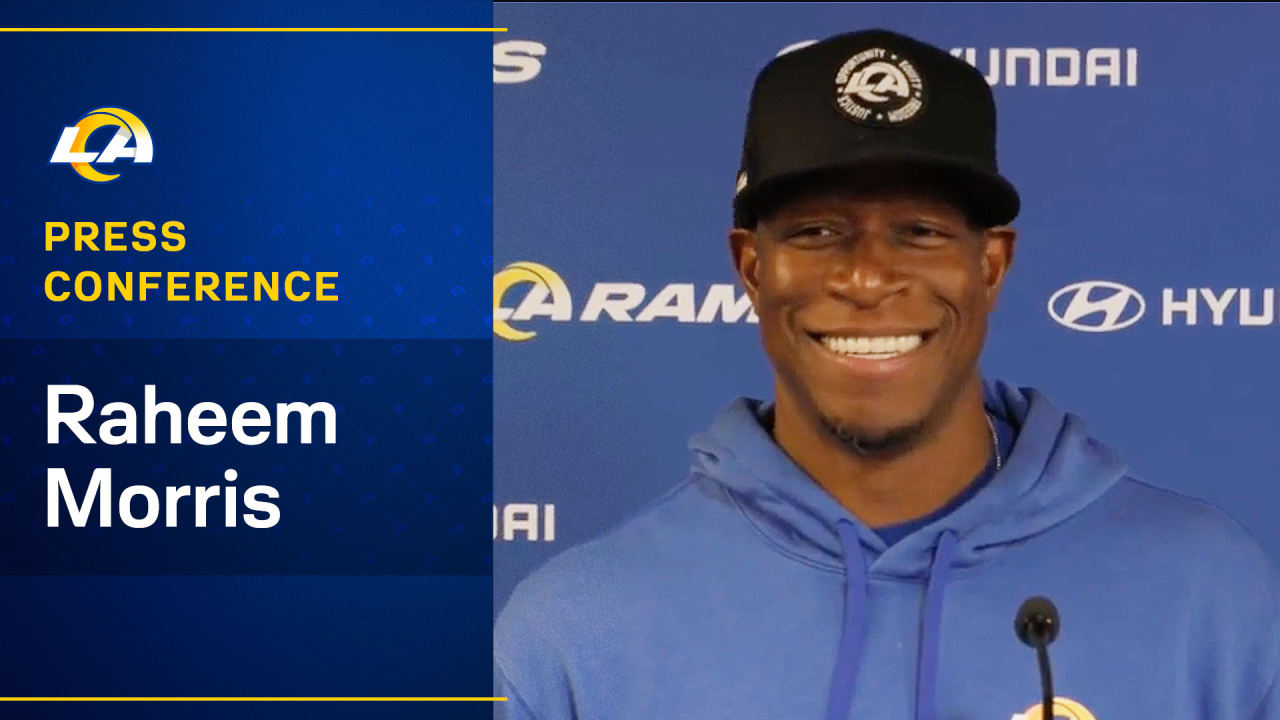 Rams defensive coordinator Raheem Morris on preparing for Thursday ...