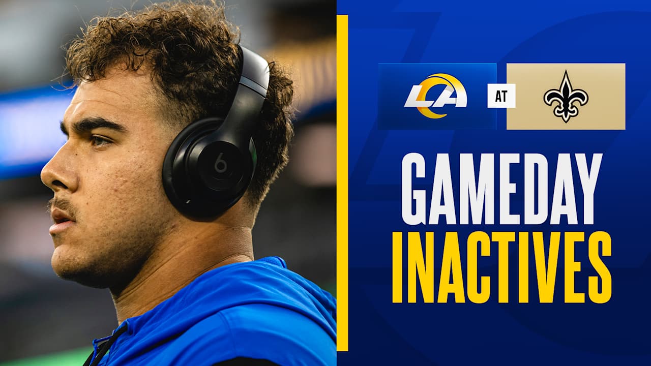 Brennan Jackson and Warren McClendon Jr. among Rams' inactives for Week ...