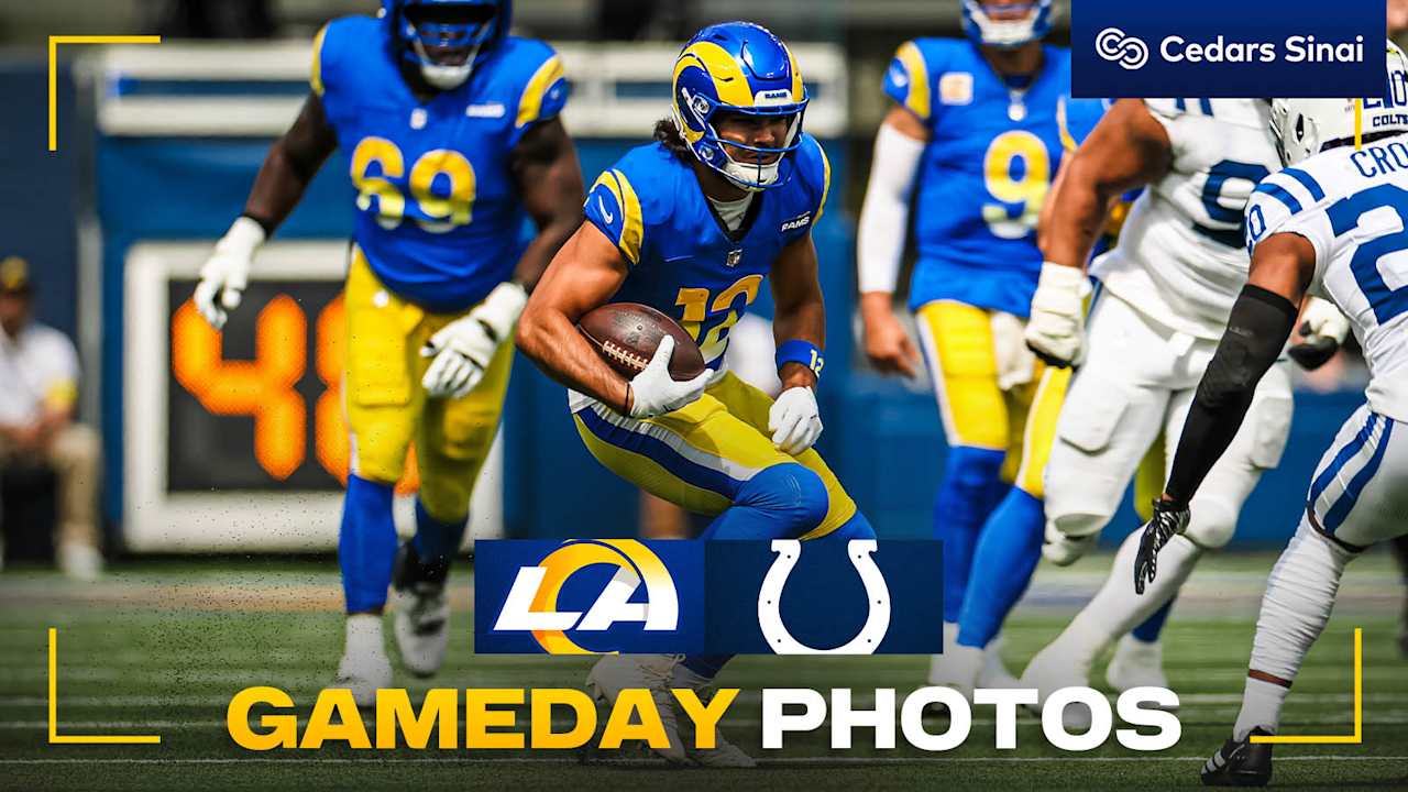 GAME PHOTOS: Rams face Indianapolis Colts for Week 4 at SoFi Stadium