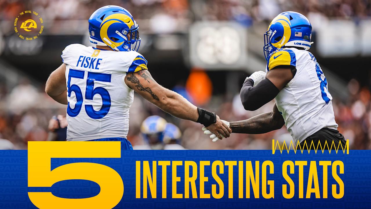 5 interesting stats from Rams' Week 4 loss in Chicago: Increased play ...