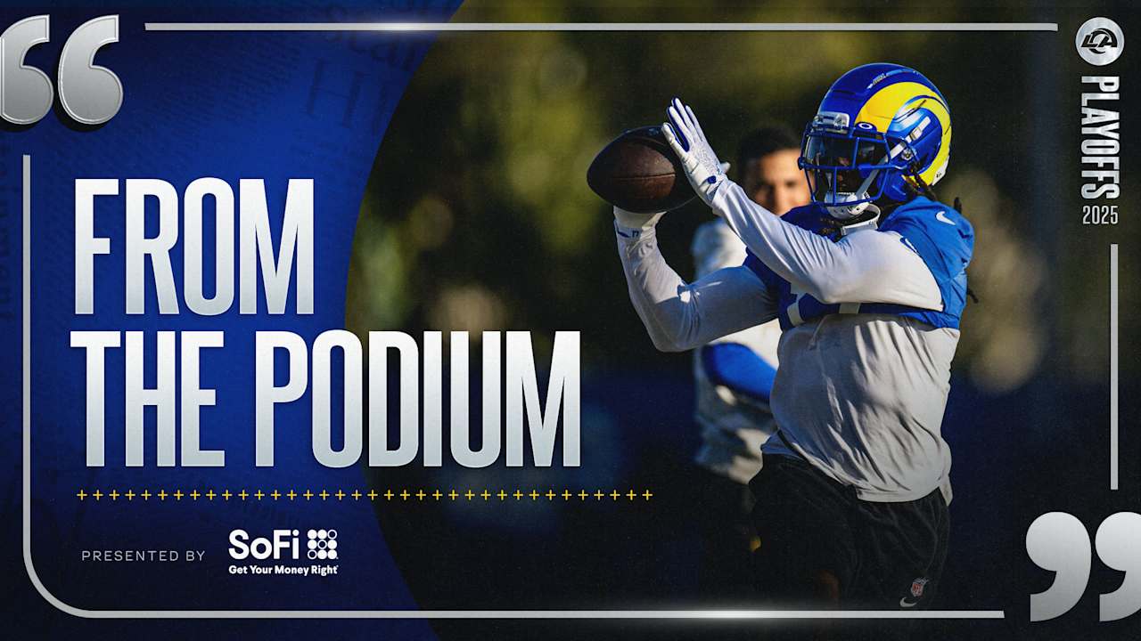 From the Podium: Sean McVay, Matthew Stafford and Davante Adams on Rams ...