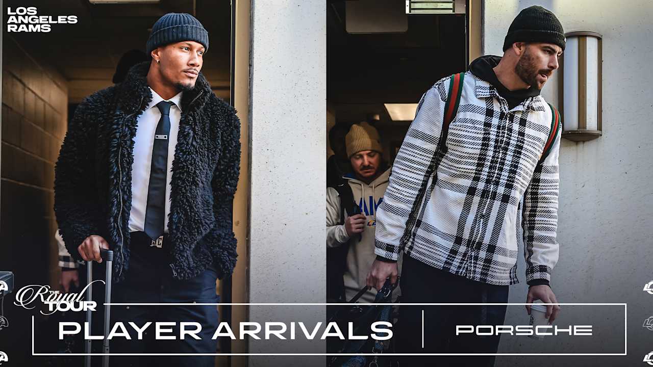 ARRIVAL PHOTOS: Tyler Higbee, Quentin Lake & more Rams players arrive ...