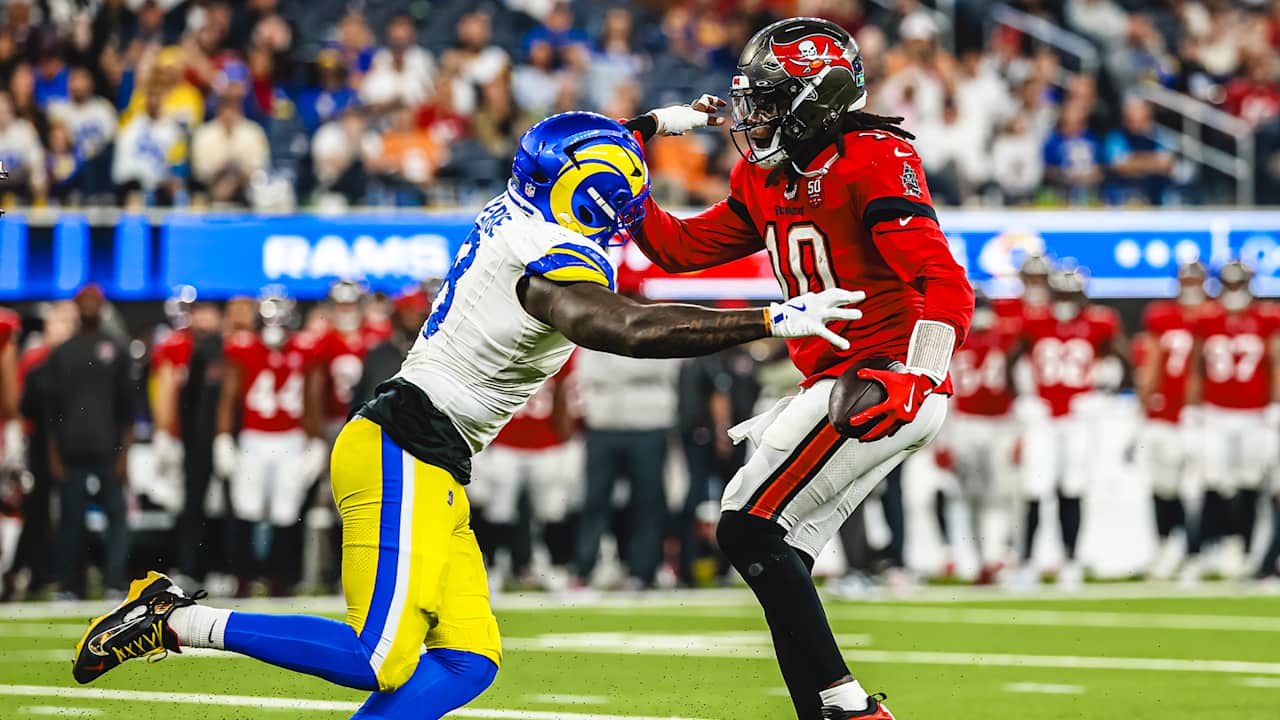 Jared Verse sacks Teddy Bridgewater - Los Angeles Rams Highlights ...