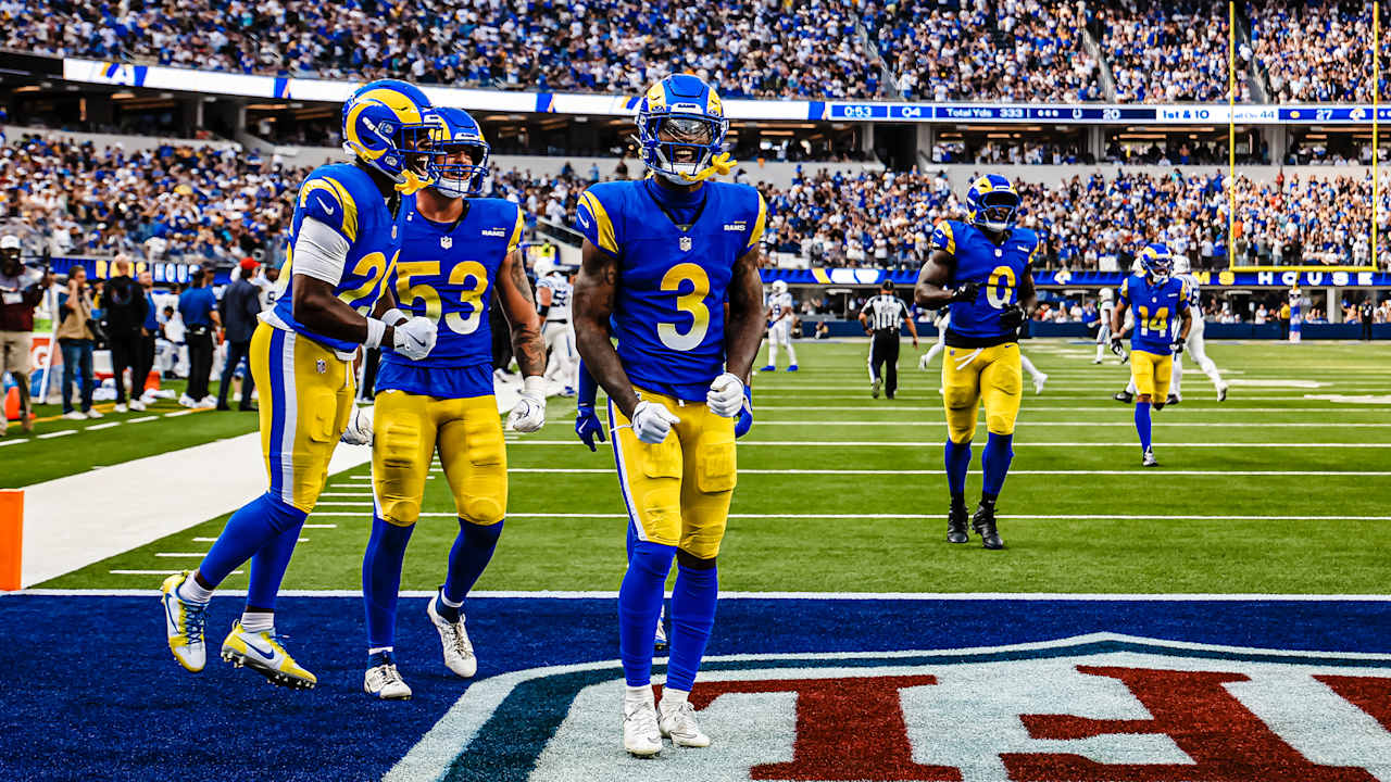 Kam Curl second interception - Los Angeles Rams Highlights - Week 4 vs ...