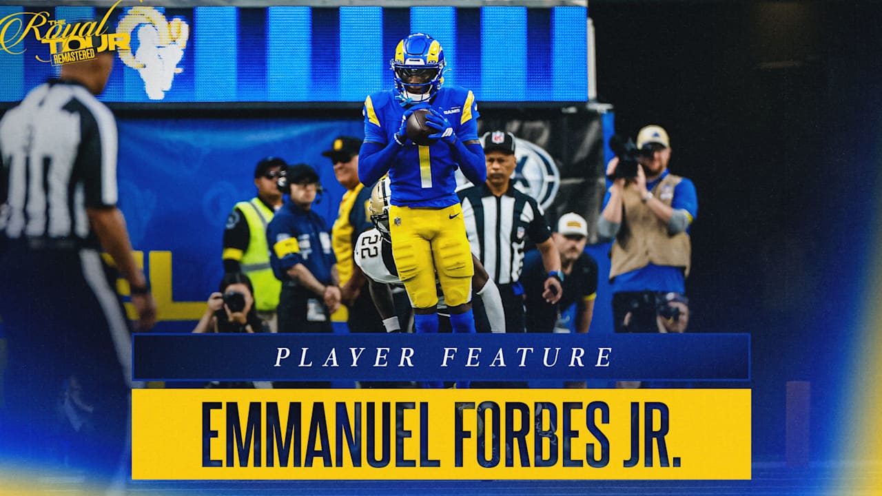 Feature: Cornerback Emmanuel Forbes Jr. snags first interception as a ...
