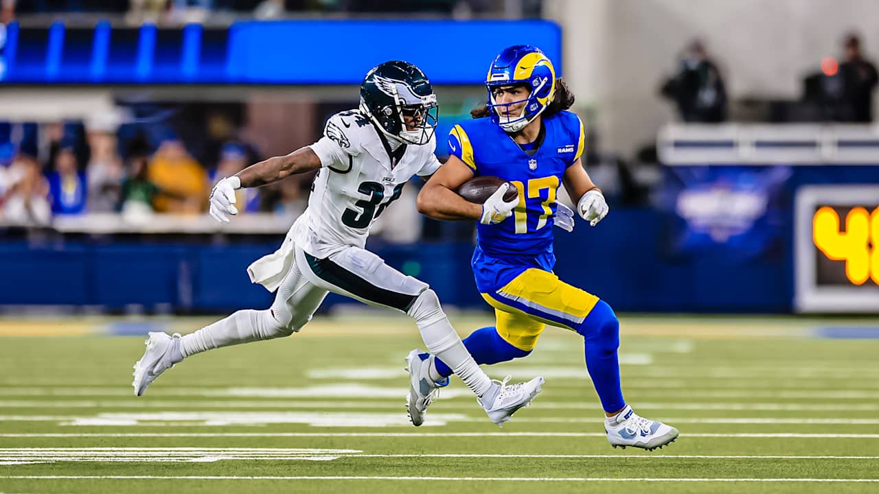 Puka Nacua 29-yard catch and run | Los Angeles Rams Highlights | Week ...