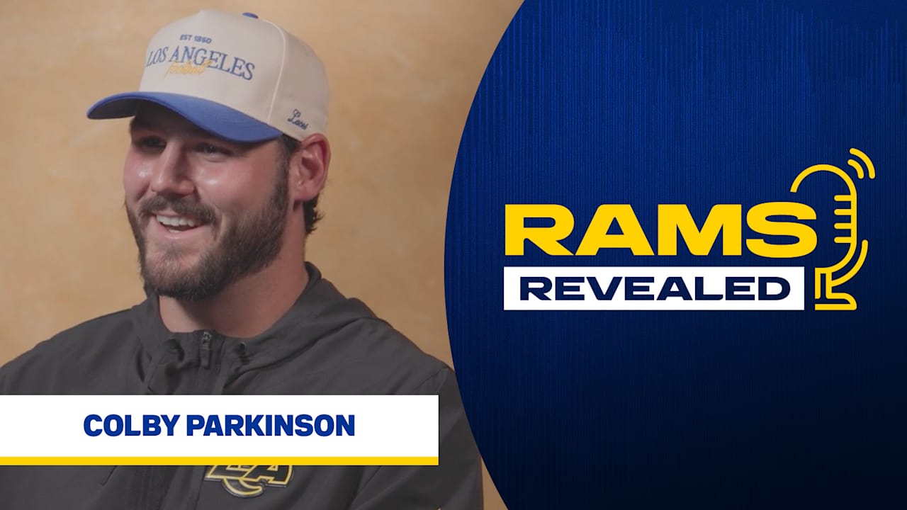 Los Angeles Rams tight end Colby Parkinson on wide receiver Puka Nacua ...