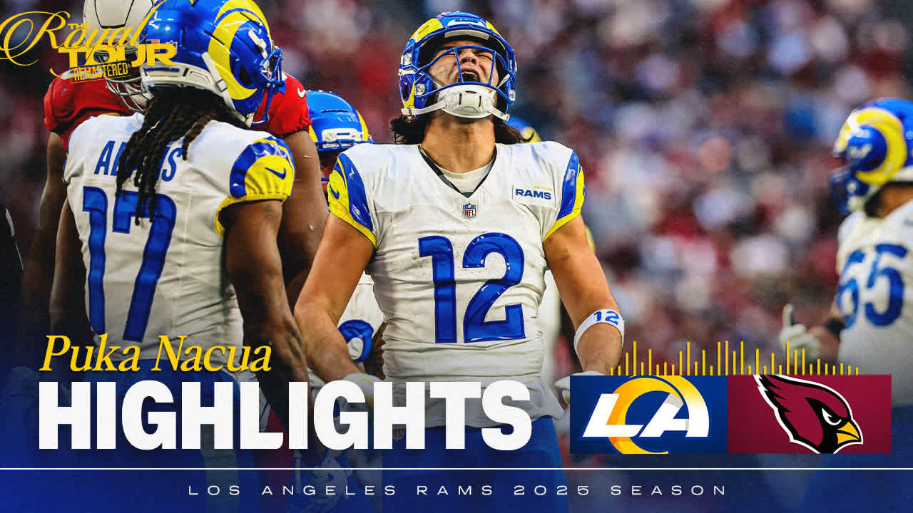 Los Angeles Rams wide receiver Puka Nacua highlights: 167 yards and 2 ...