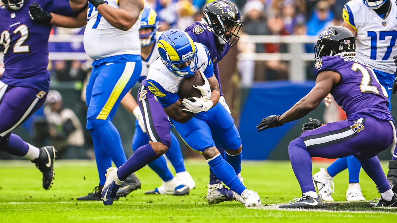 Los Angeles Rams running back Kyren Williams resembles human bowling ...