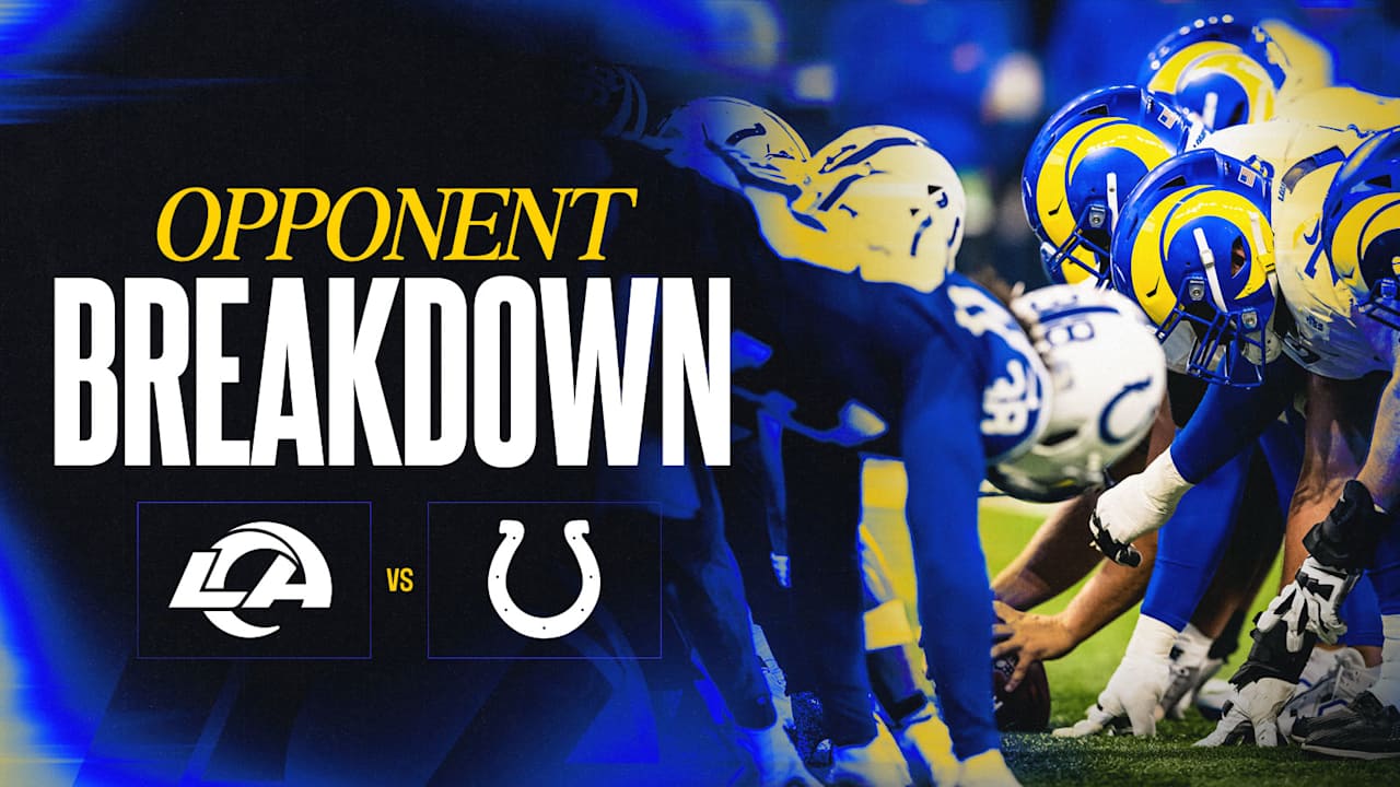 Rams 2025 Opponent Breakdown: Colts, Week 4