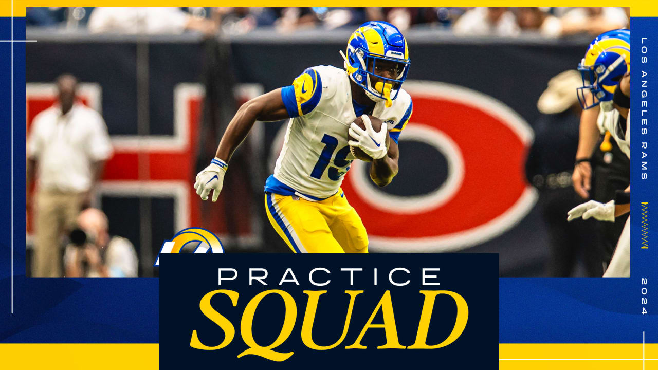 Rams sign 17 players to initial practice squad for 2024 season