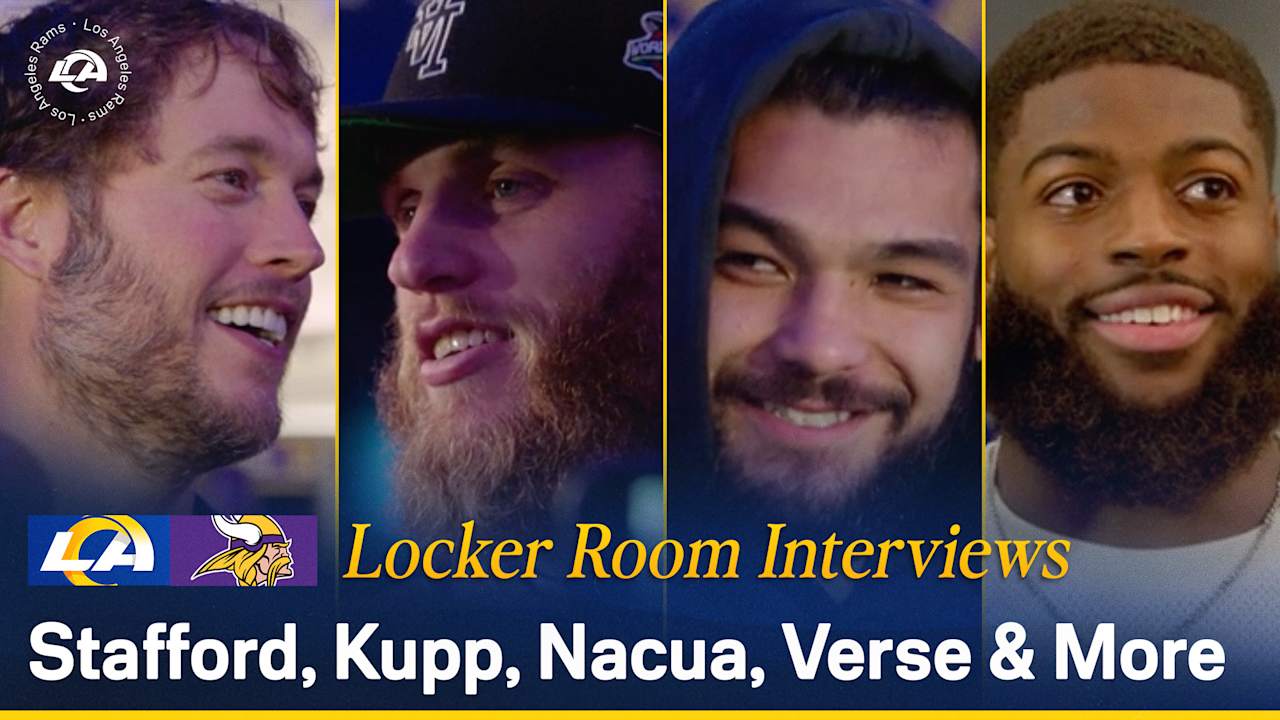 Matthew Stafford, Cooper Kupp, Puka Nacua, Jared Verse, Demarcus ...