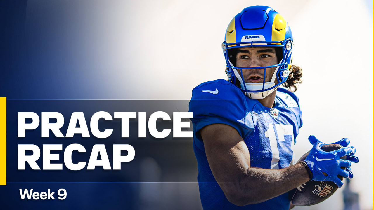 Los Angeles Rams Practice Recap | Week 9 vs. Green Bay Packers - “Look forward to the challenge”