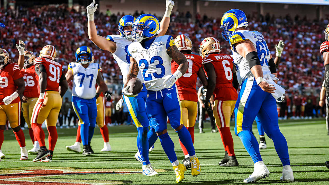 Kyren Williams touchdown - Los Angeles Rams Highlights - Week 10 vs ...