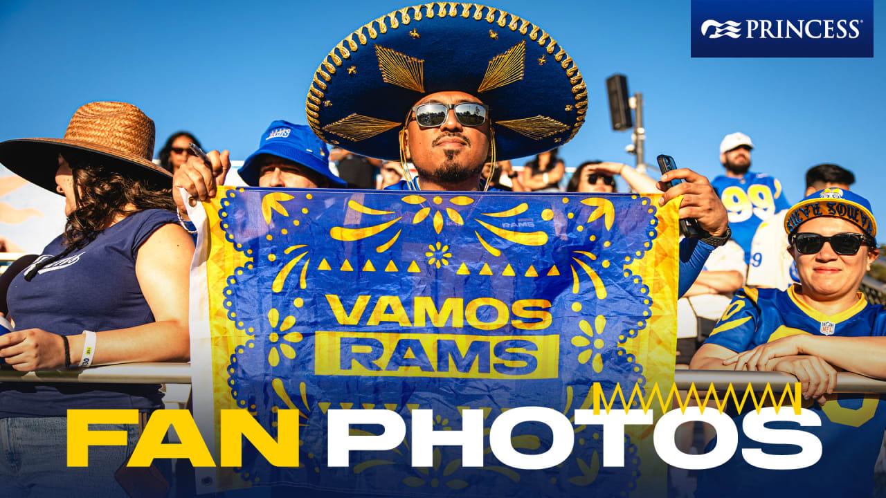 FAN PHOTOS: Fans out in full force for Vamos Rams Day at Training Camp