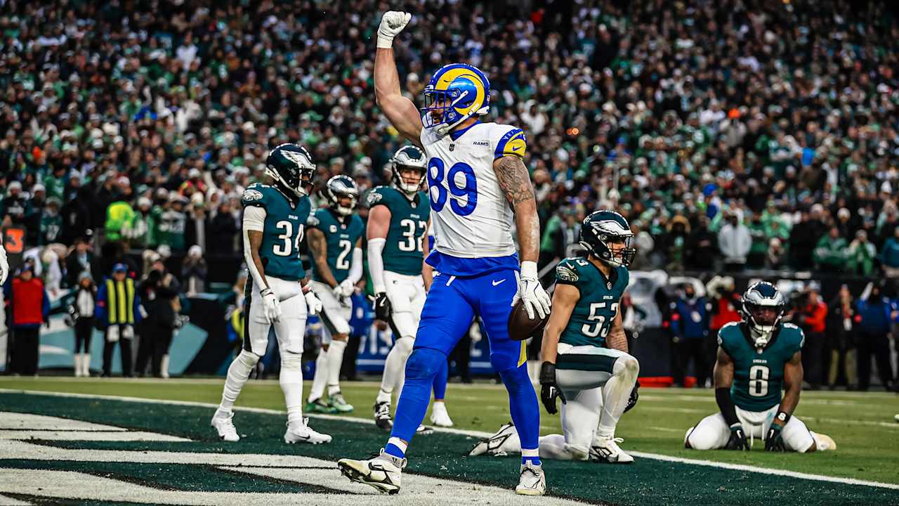 Matthew Stafford Tyler Higbee Touchdown - Los Angeles Rams Highlights ...