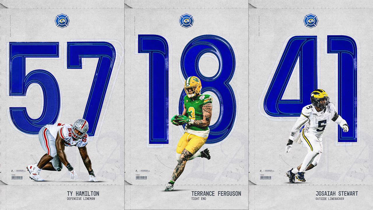 ROOKIE PHOTOS: 2025 Rams rookie jersey numbers